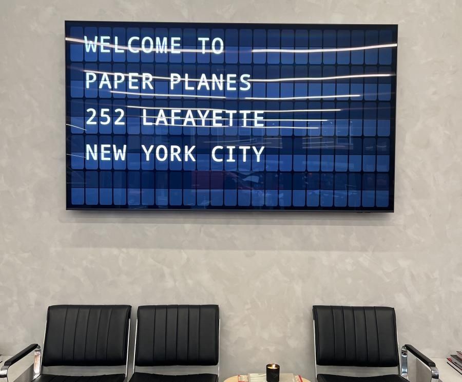 Paper Planes Flagship Store in New York Takes Flight with Mesmerizing ...
