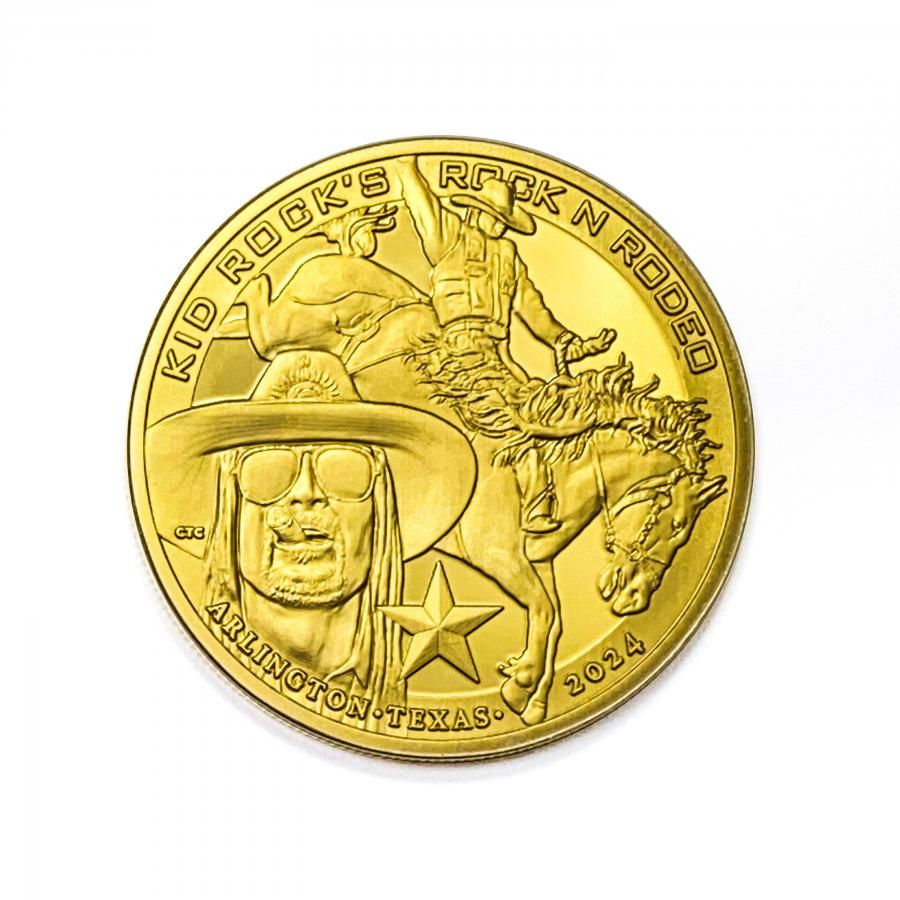 Striking Gold: Commemorative Coins for Kid Rock's Rock N' Roll Rodeo by ...