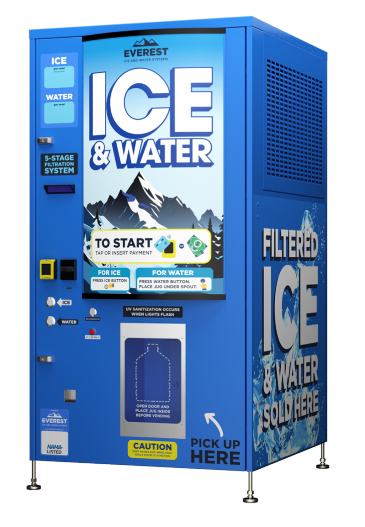 EVEREST ICE AND WATER SYSTEMS UNVEILS THE FUTURE OF ICE VENDING WITH ...