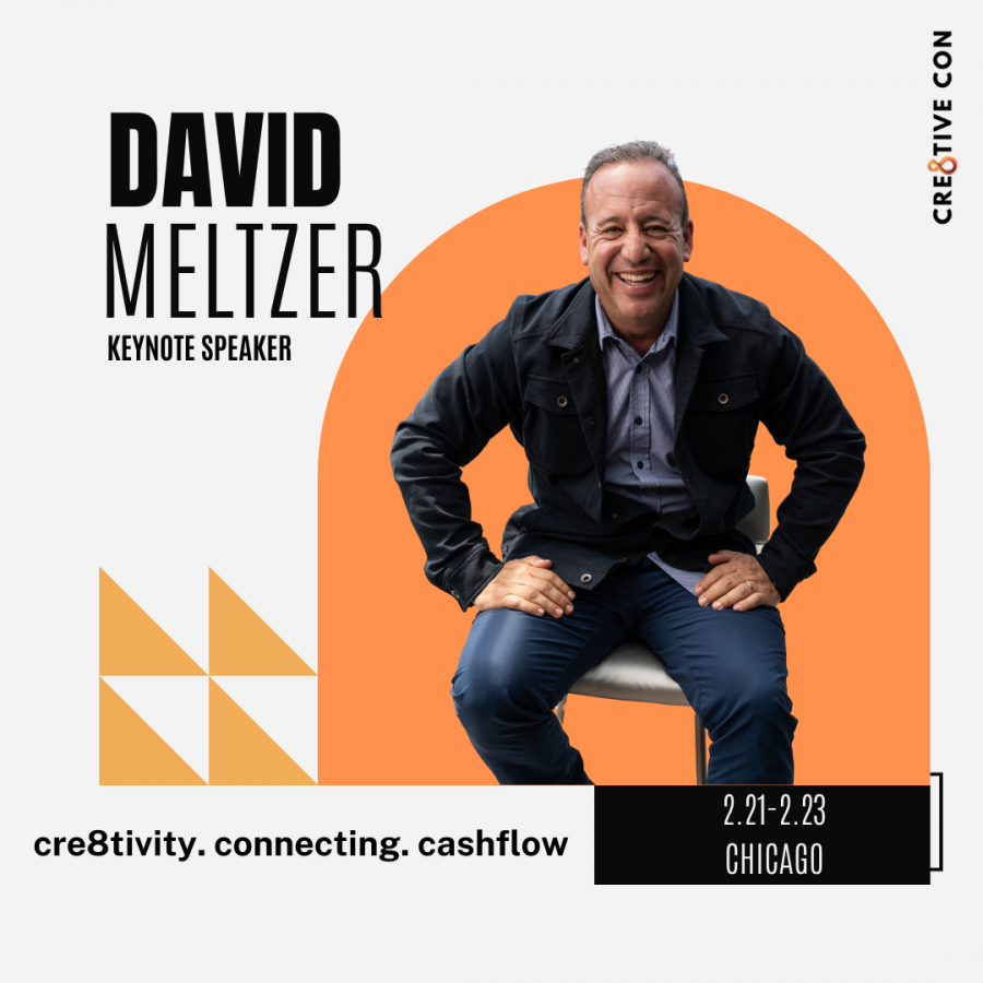 DAVID MELTZER, THE ORIGINAL JERRY MAGUIRE, TO HEADLINE CRE8TIVE CON ...