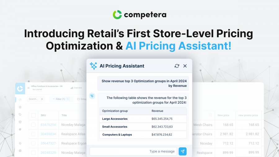 Retail's First Store-Level Pricing Optimization and AI-Powered Pricing Assistant Announced by ...