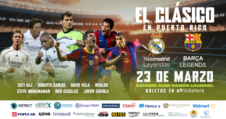 REAL MADRID CF AND FC BARCELONA LEGENDS TO PLAY IN THE MOST IMPORTANT ...