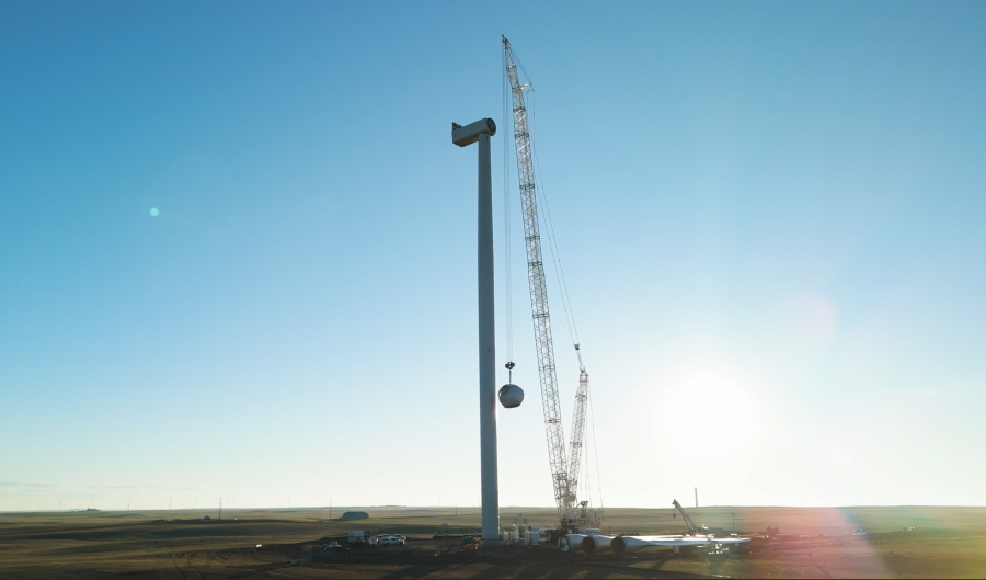 ACCIONA ENERGÍA COMPLETES WIND TURBINE INSTALLATION FOR FORTY MILE WIND ...