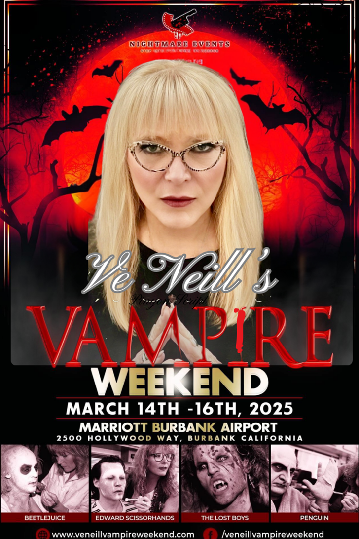 Ve Neill's Vampire Weekend: A Supernatural Celebration Organized by ...