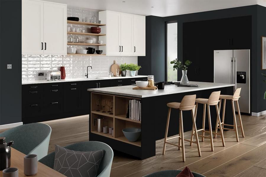 Black Kitchen Cabinets: The Bold and Timeless Choice for Modern Homes ...
