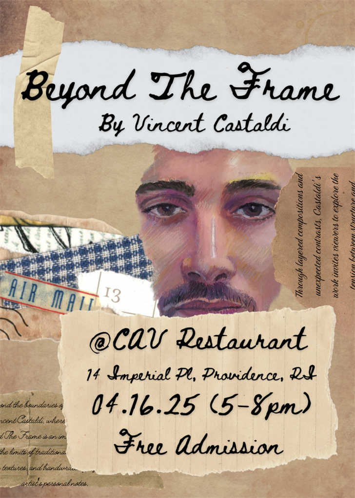 Vincent Castaldi's Beyond the Frame Exhibition Opens at CAV on April 16 ...