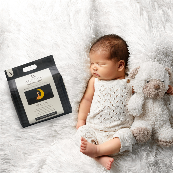 Arsahd Baby Diapers Enters $80B Diaper Market with Luxury, Performance ...