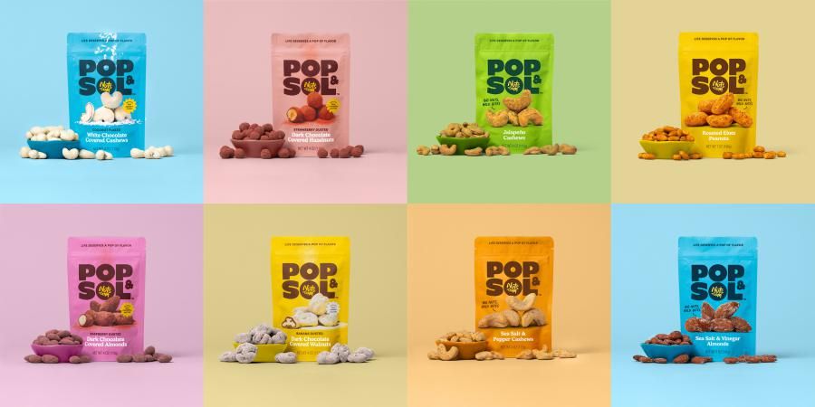 Pop & Sol Disrupts the Snack Aisle with Bold Flavored Nuts Backed By 95 ...