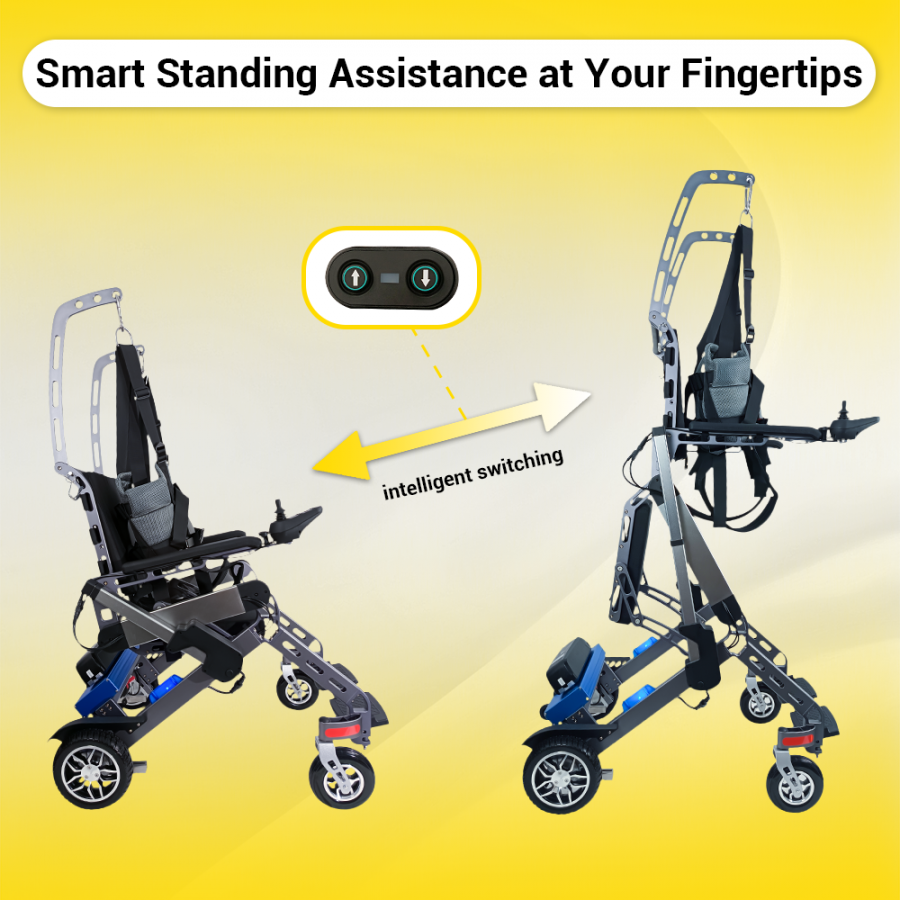 Easwe™ Unveils S10 Standing Electric Wheelchair Designed to Support ...